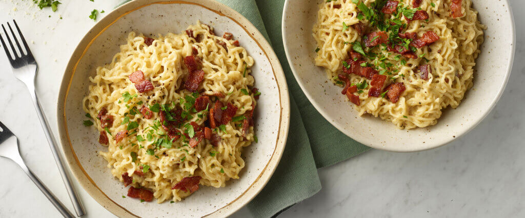 Bacon Ramen Carbonara - Hormel Foods