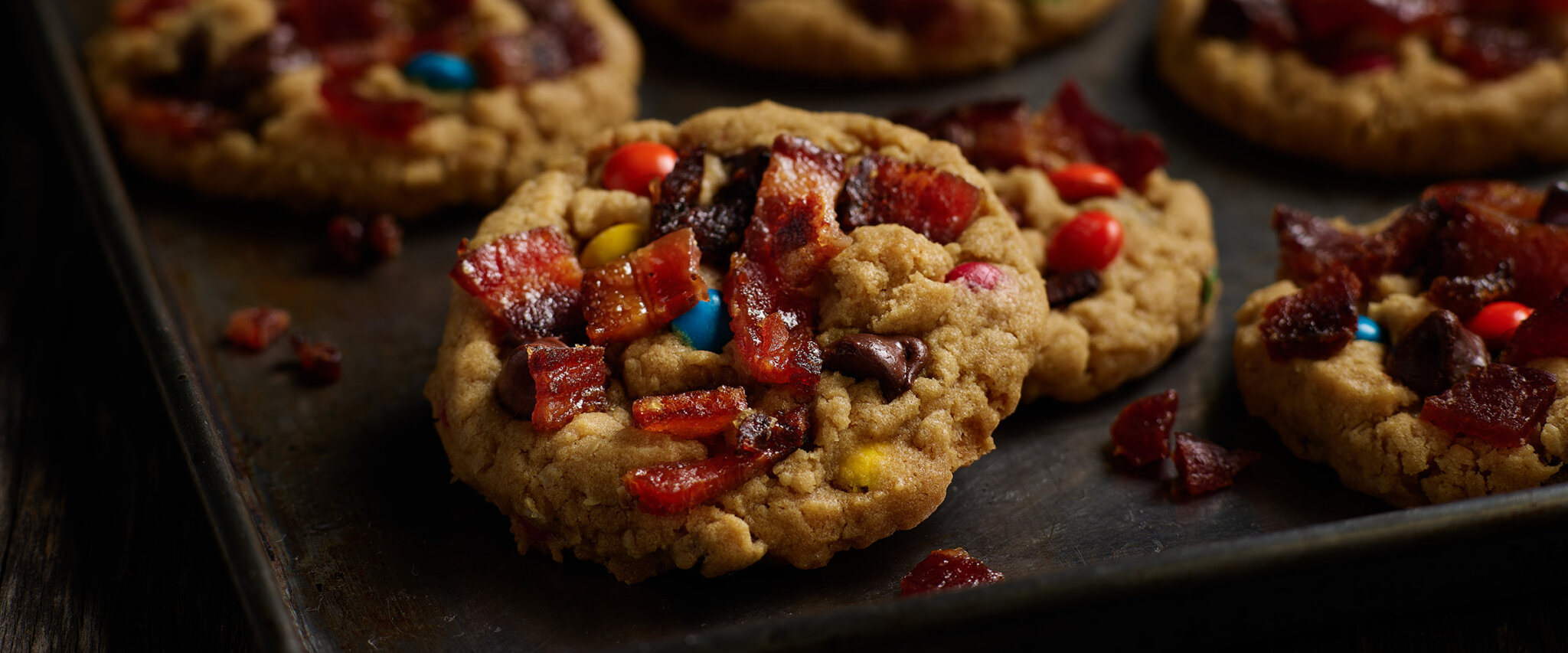 Candied Bacon Monster Cookies - Hormel Foods