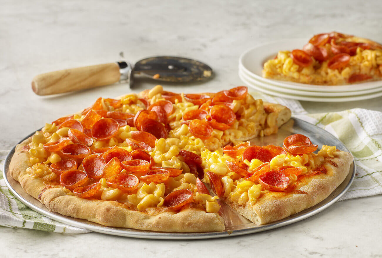Pepperoni Mac N' Cheese Pizza - Hormel Foods