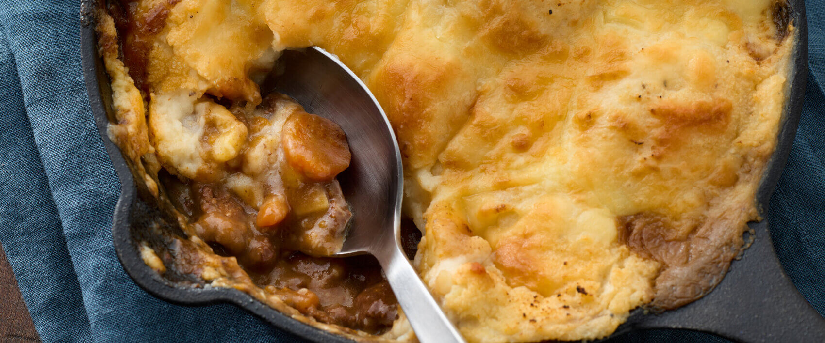 Beef Stew Mashed Potato Pie - Hormel Foods