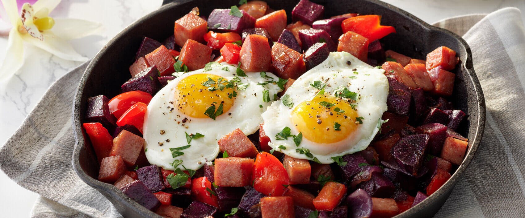 SPAM® Ube Hash - Hormel Foods