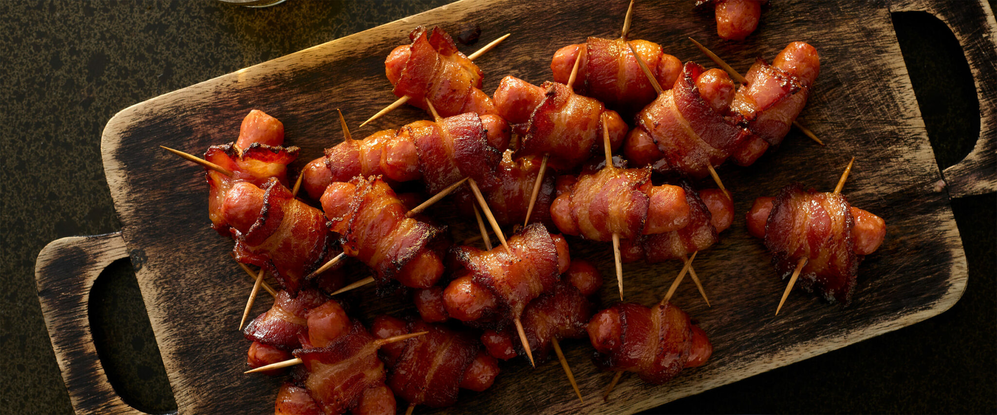 Spicy Bacon Wrapped Cocktail Wieners - Hormel Foods