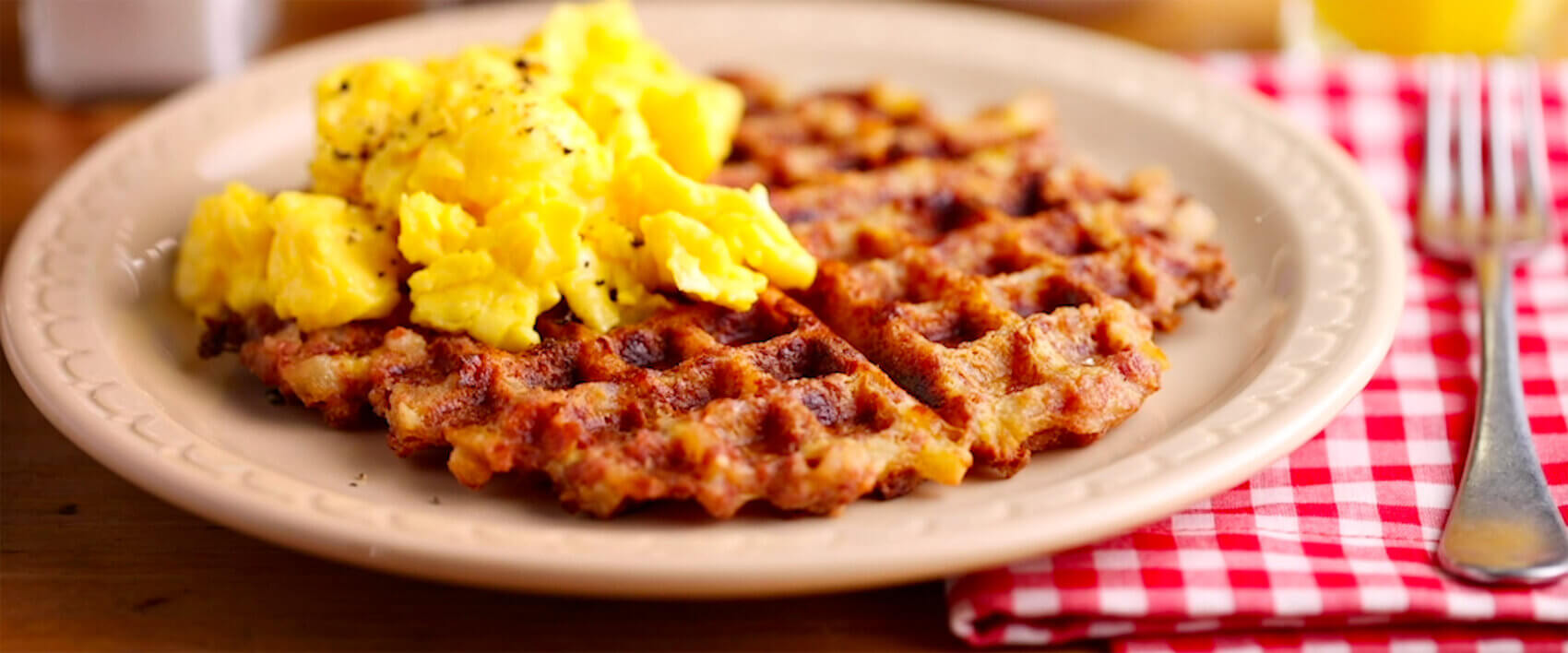 Corned Beef Hash Waffles - Hormel Foods