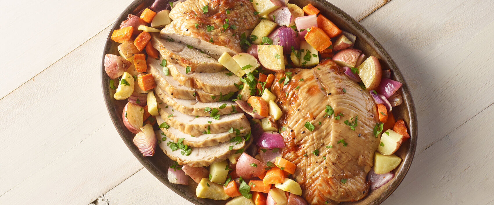 Applewood Smoke Flavor Turkey Breast Tenderloin and Vegetables - Hormel ...