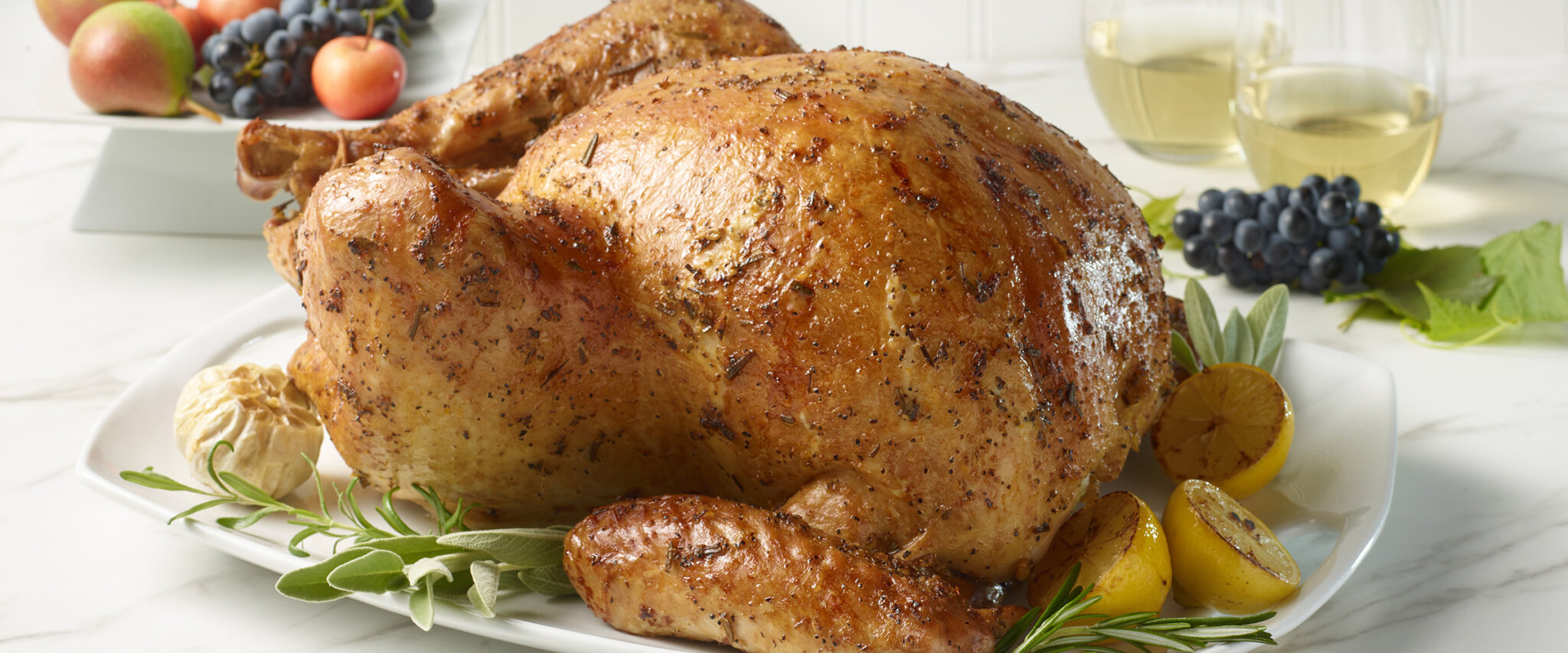 Rosemary Garlic and Citrus Brined Whole Turkey - Hormel Foods