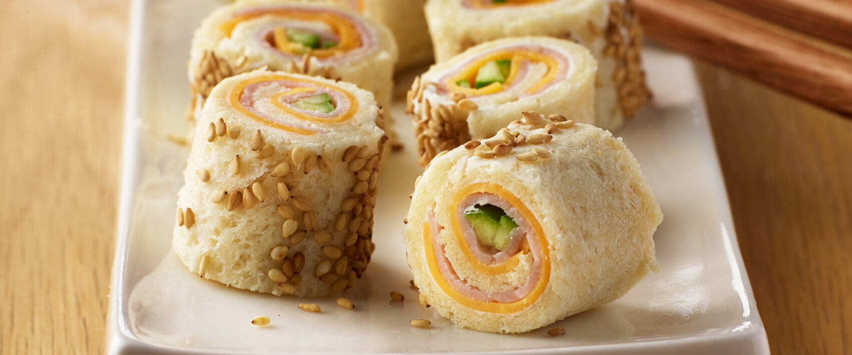 Ham and Cheese Sushi Rolls - Hormel Foods