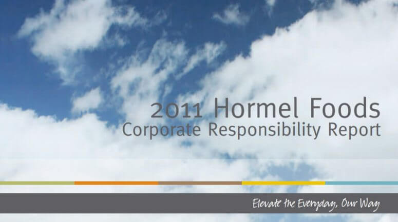 Hormel Foods surpasses water reduction, packaging and solid waste ...