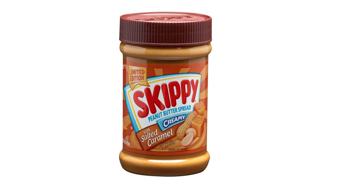 Skippy spreads peanut butter into new flavor turf — salted caramel ...