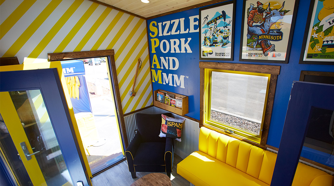 Cross Country SPAM; The SPAM Tiny House of Sizzle is Now on Tour ...