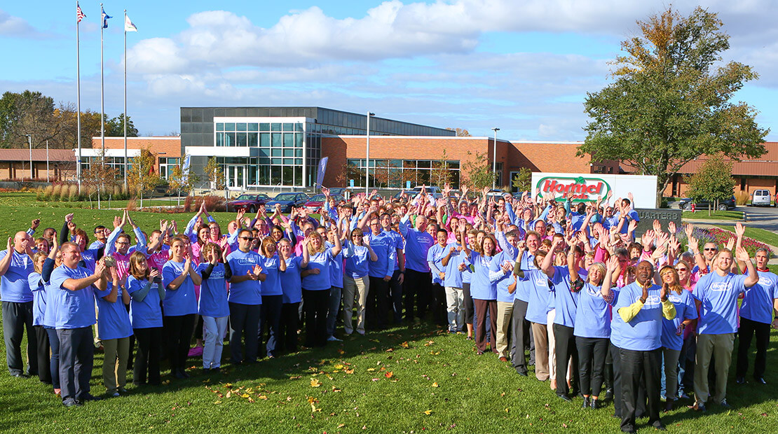Hormel Employees Issue Cancer Challenge - Hormel Foods