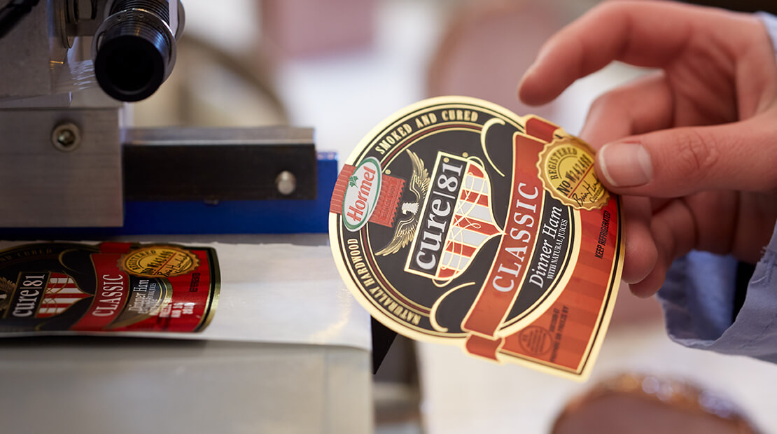 I would like to know more about the labeling process. - Hormel Foods