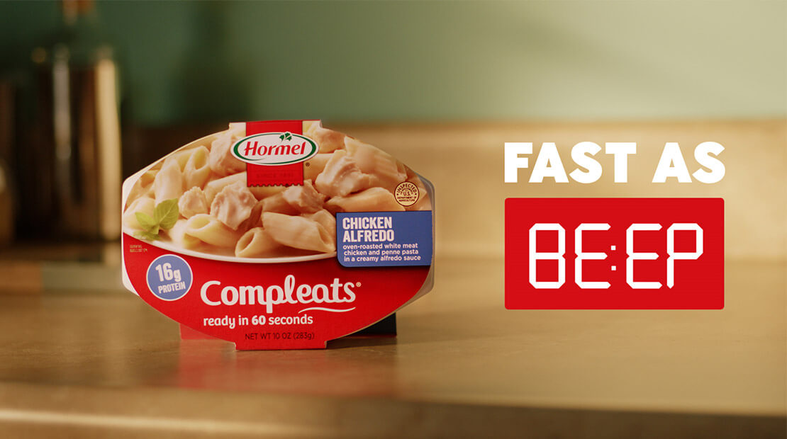 The Makers of HORMEL® COMPLEATS® Microwave Meals Announce New Ad Campaign: Fast as BE:EP ...