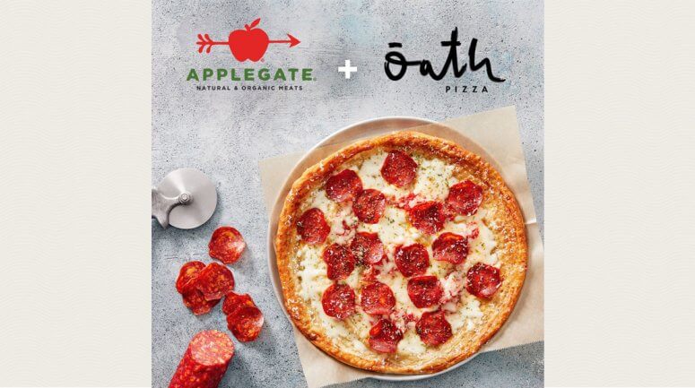 Oath Pizza Partners With Applegate To Compliment Its 100% Feel-Good ...