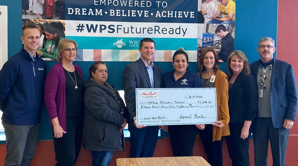 Dold Foods Pays Off Lunch Debt at 3 Wichita Schools - Hormel Foods