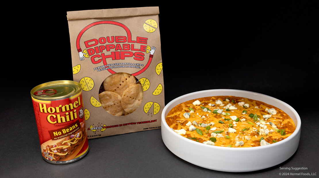 The Makers of HORMEL® Chili Solve the Double-Dip Dilemma with Double ...