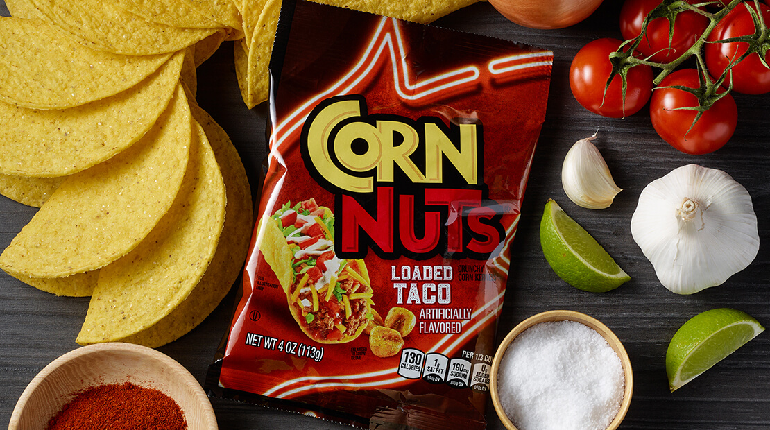 Loaded Taco Joins the Bold Flavor Lineup of the CORN NUTS® Brand ...