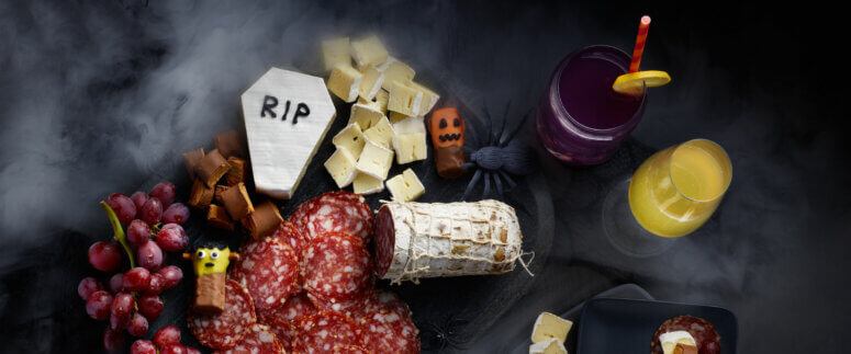 Boo Brittle Charcuterie Bite Board - Hormel Foods