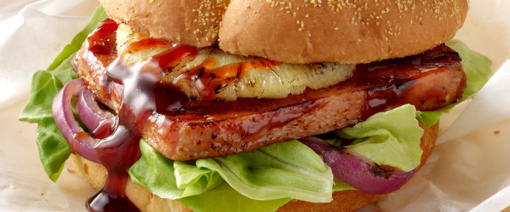Beach SPAMBURGER® Hamburger - Hormel Foods