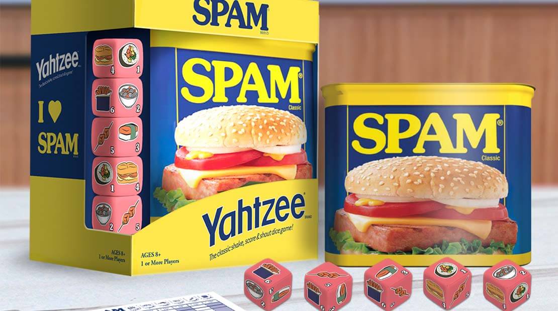 SPAM® Yahtzee Exists Now, So Game Night Just Got a Little Tastier ...