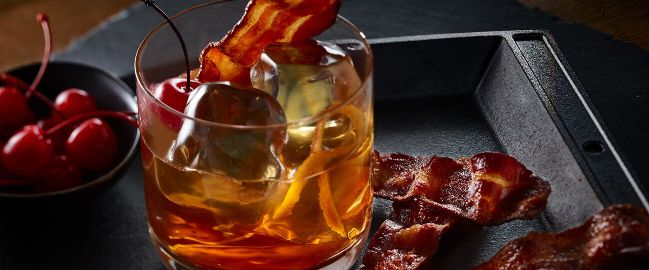 Cherrywood Bacon-Infused Manhattan - Hormel Foods