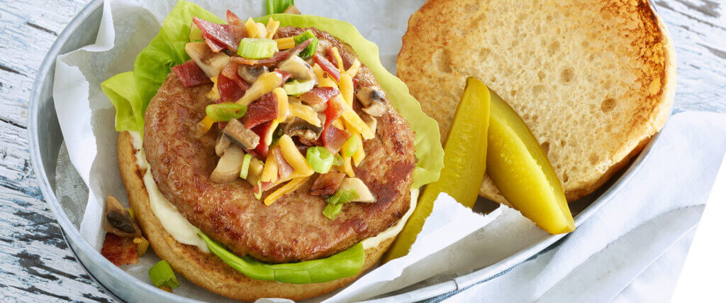 Loaded Turkey Burger - Hormel Foods
