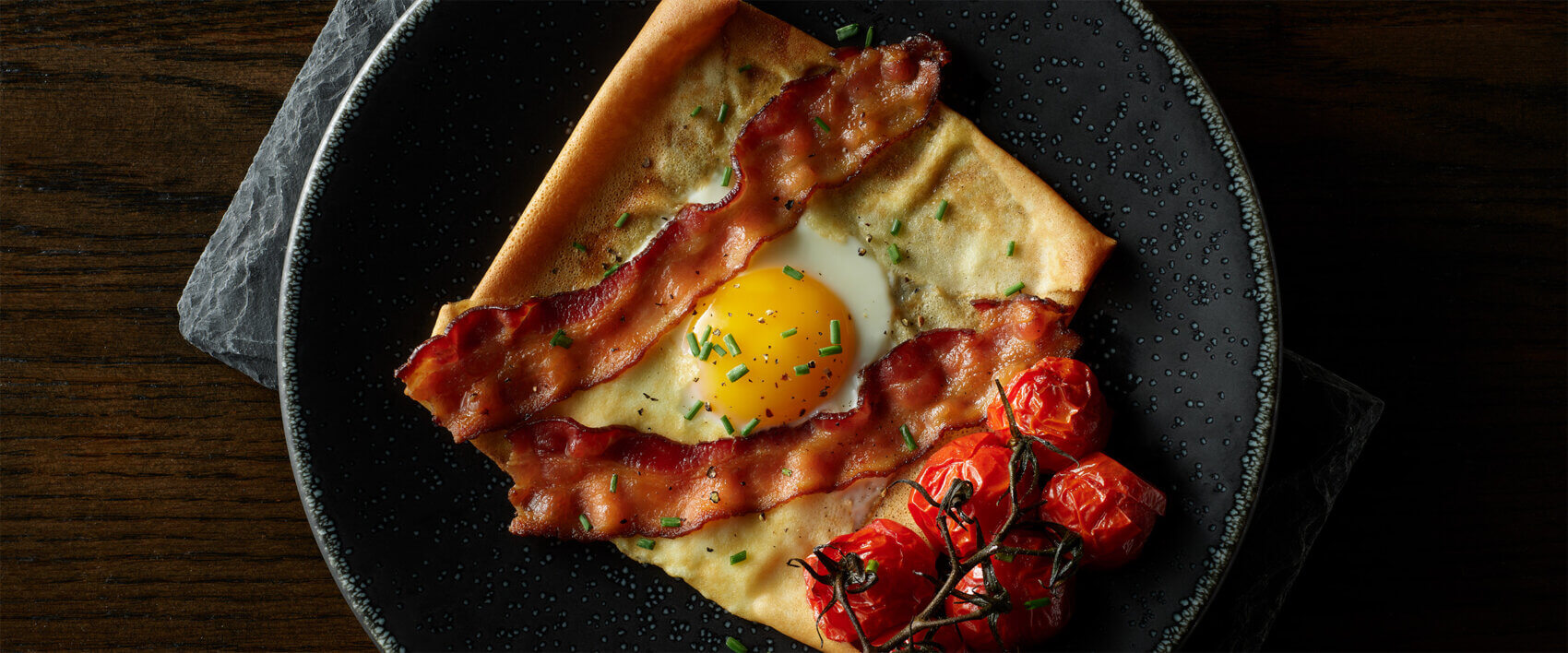 Bacon and Egg Crepes - Hormel Foods