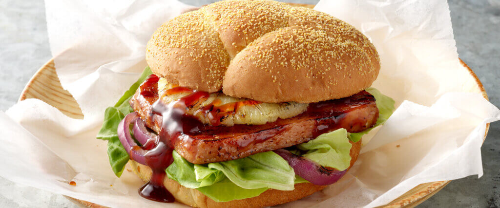 Beach SPAMBURGER™ Hamburger - Hormel Foods