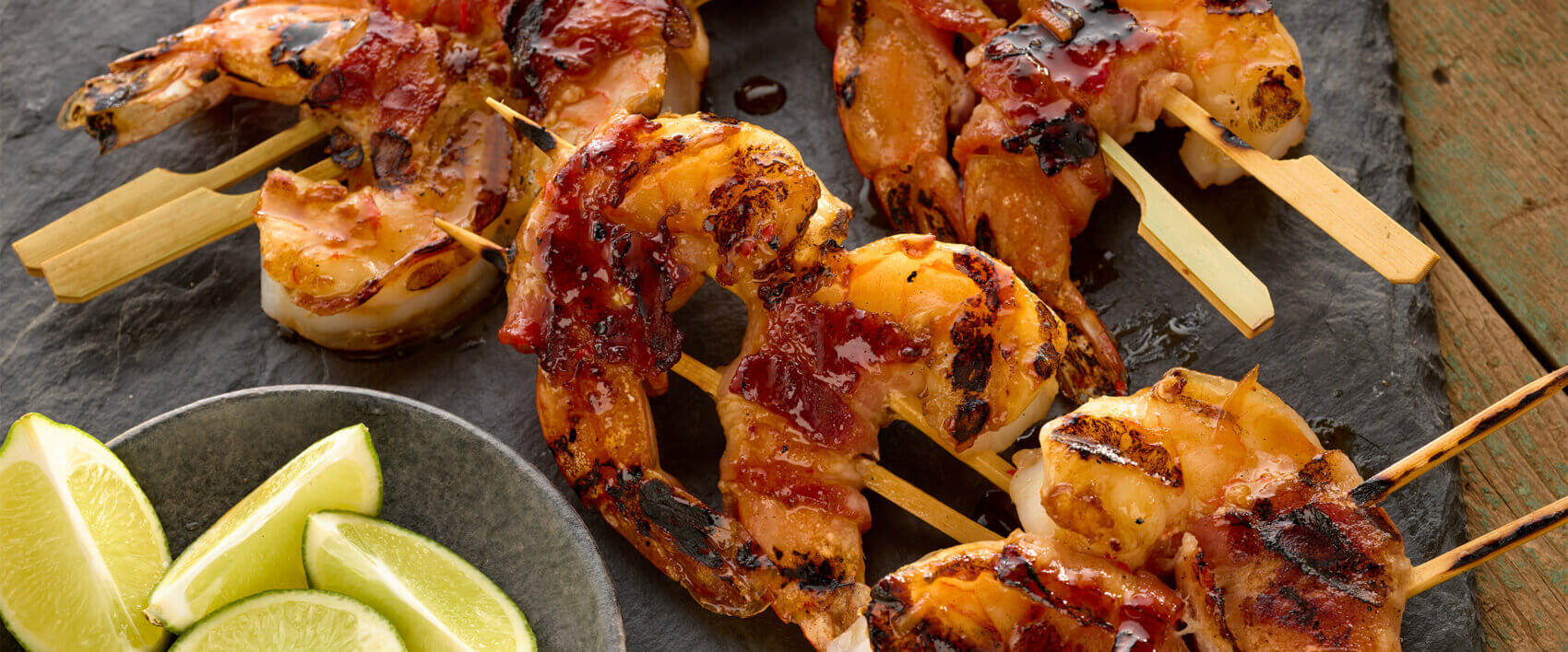 Grilled Bacon-Wrapped Shrimp - Hormel Foods