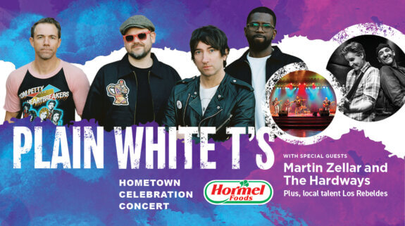 Hormel Foods to Welcome Plain White T’s for Hometown Celebration ...